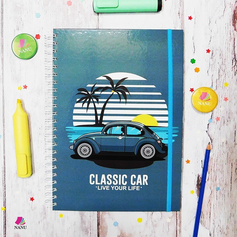 CUADERNOS TAPA DURA UNIVERSITARIOS A4 Conv.