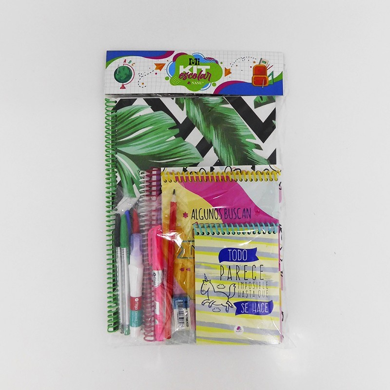 KIT ESCOLAR SUPER COMPLETO