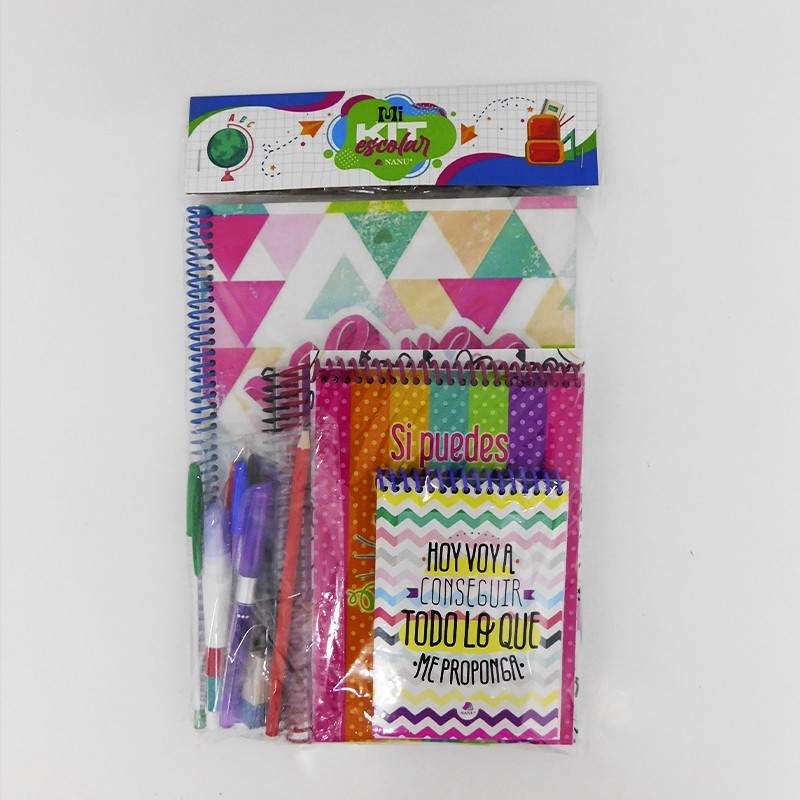 KIT ESCOLAR SUPER COMPLETO