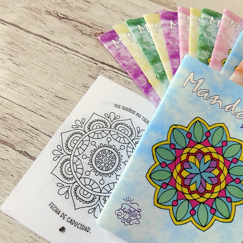 LIBRO PARA COLOREAR DE MANDALAS