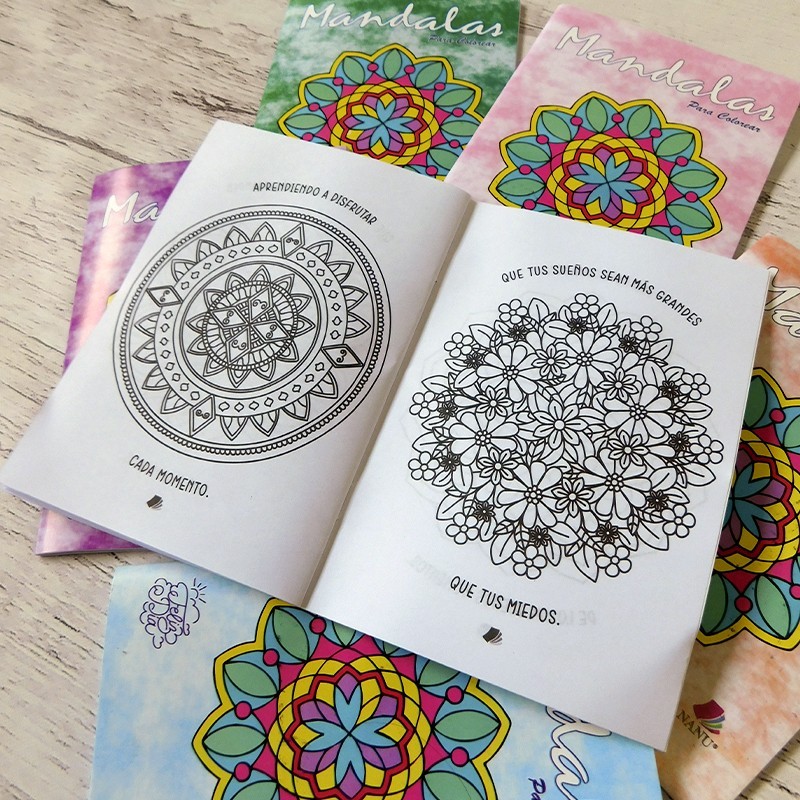 LIBRO PARA COLOREAR DE MANDALAS