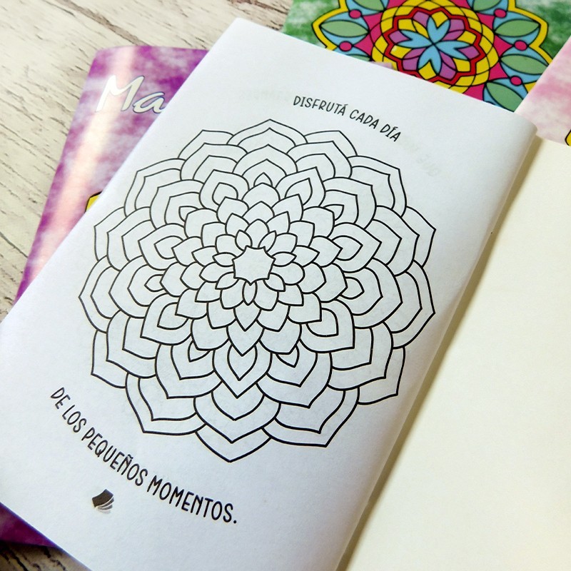 LIBRO PARA COLOREAR DE MANDALAS