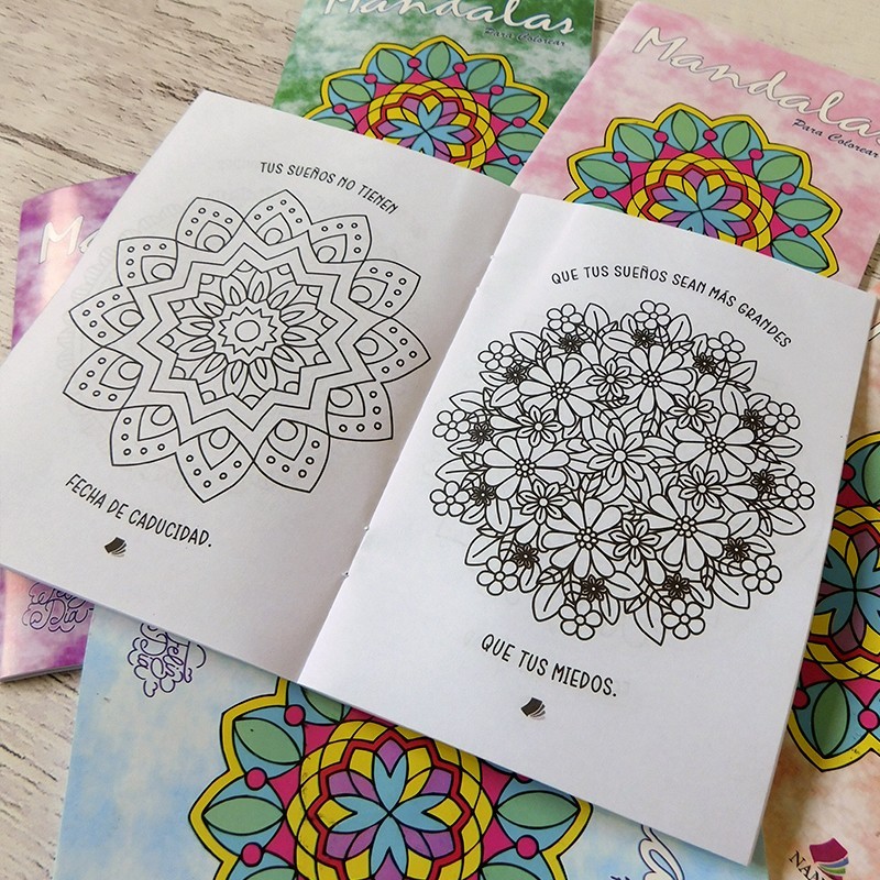 LIBRO PARA COLOREAR DE MANDALAS