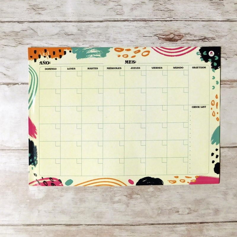 PLANNER MENSUAL A3 IMANTADO Conv.