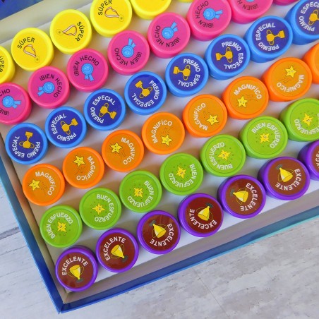 SELLITOS CON FRASE PARA USO ESCOLAR DOCENTE