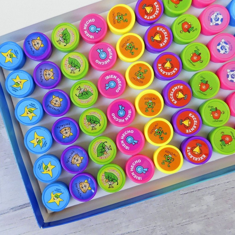 SELLITOS CON FRASE PARA USO ESCOLAR DOCENTE