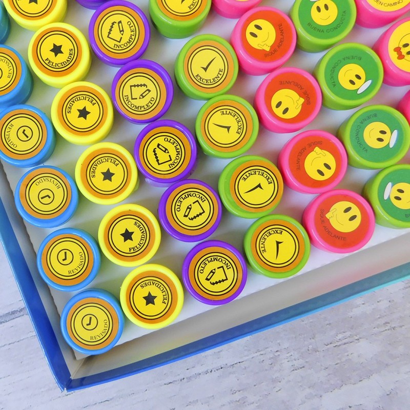 SELLITOS CON FRASE PARA USO ESCOLAR DOCENTE