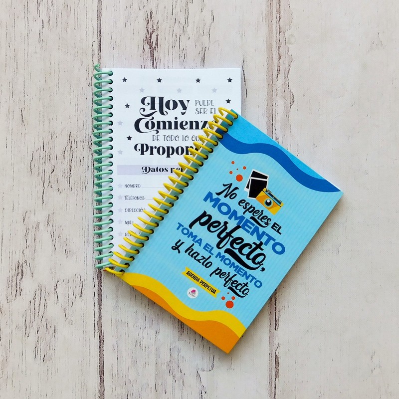 AGENDA PERPETUA A6 FRASES B&N Conv.