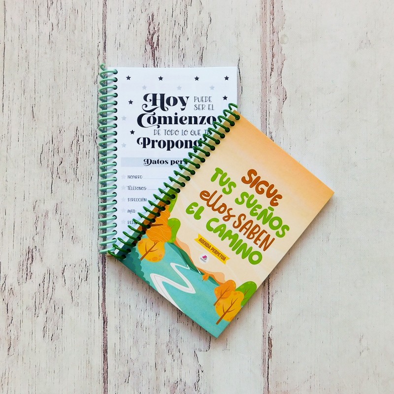 AGENDA PERPETUA A6 FRASES B&N Conv.