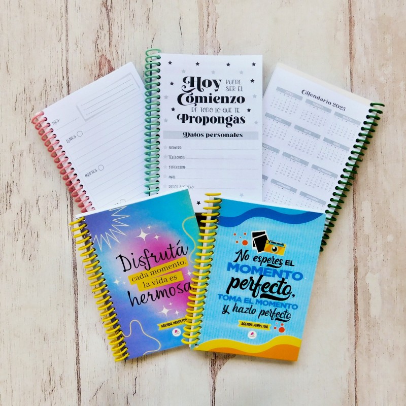 AGENDA PERPETUA A6 FRASES B&N Conv.