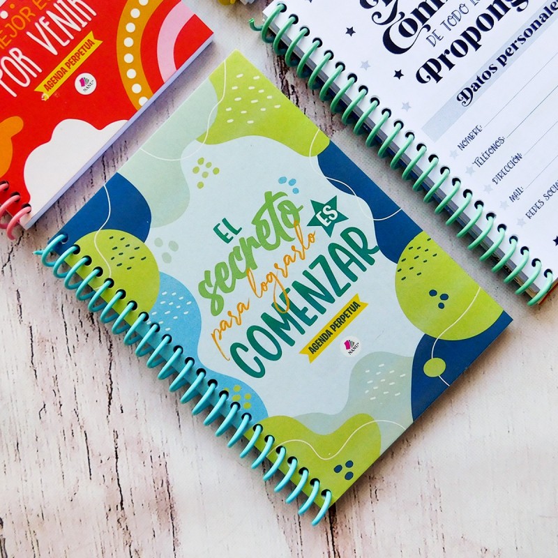 AGENDA PERPETUA A6 FRASES B&N Conv.